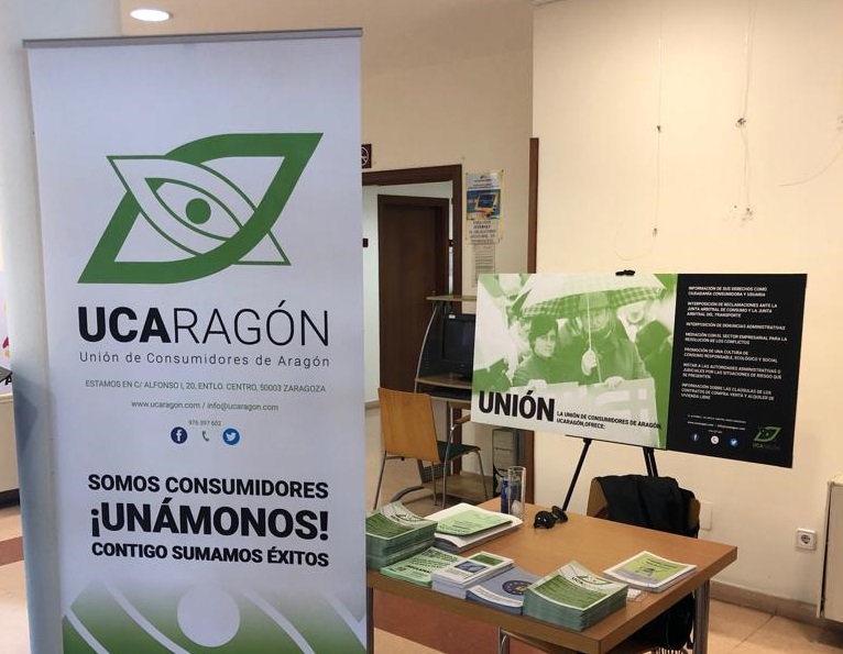 UCARAGÓN lleva su exposición "SOMOS CONSUMIDORES ¡UNÁMONOS!" al Centro ...