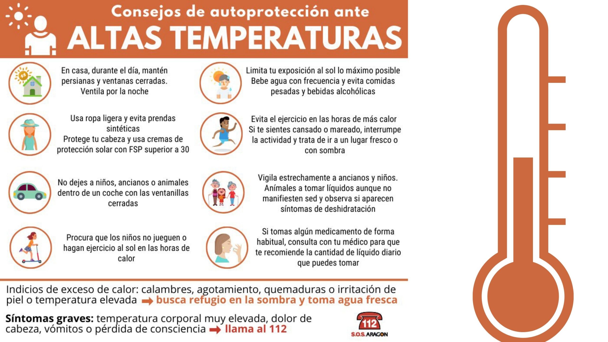 Ola De Calor Consejos Del 112 Para Combatir Las Altas Temperaturas